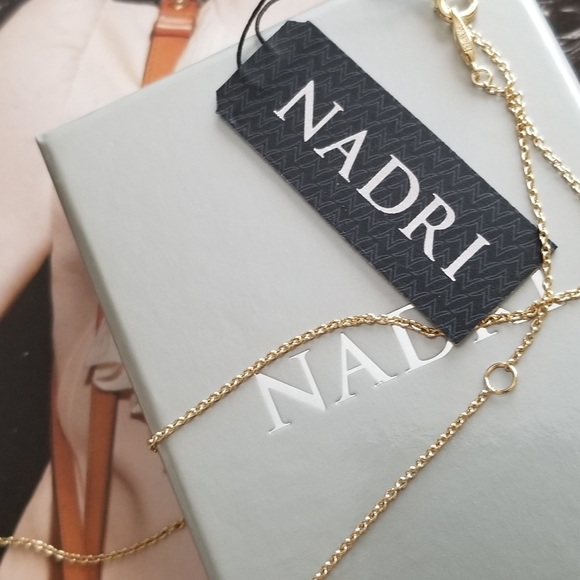 Nadri | Jewelry | Nadri Initial Pendant Necklace D | Poshmark